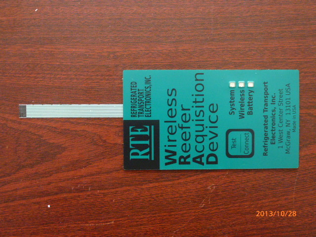 Custom Made PCB LED Membrane Switch Panel With Flat Cable 250V DC