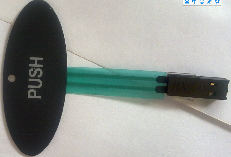 High Performance Flex PCB Membrane Switch , Push Button Membrane Switch