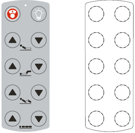 Embossed Waterproof Membrane Switch And Panel Silk Screen Printing Overlay