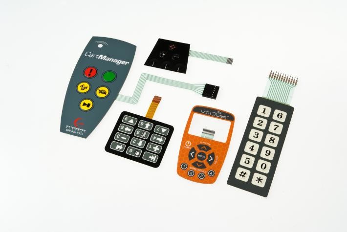 SGS Pure Tin Plating Membrane Touch Panel Overlay
